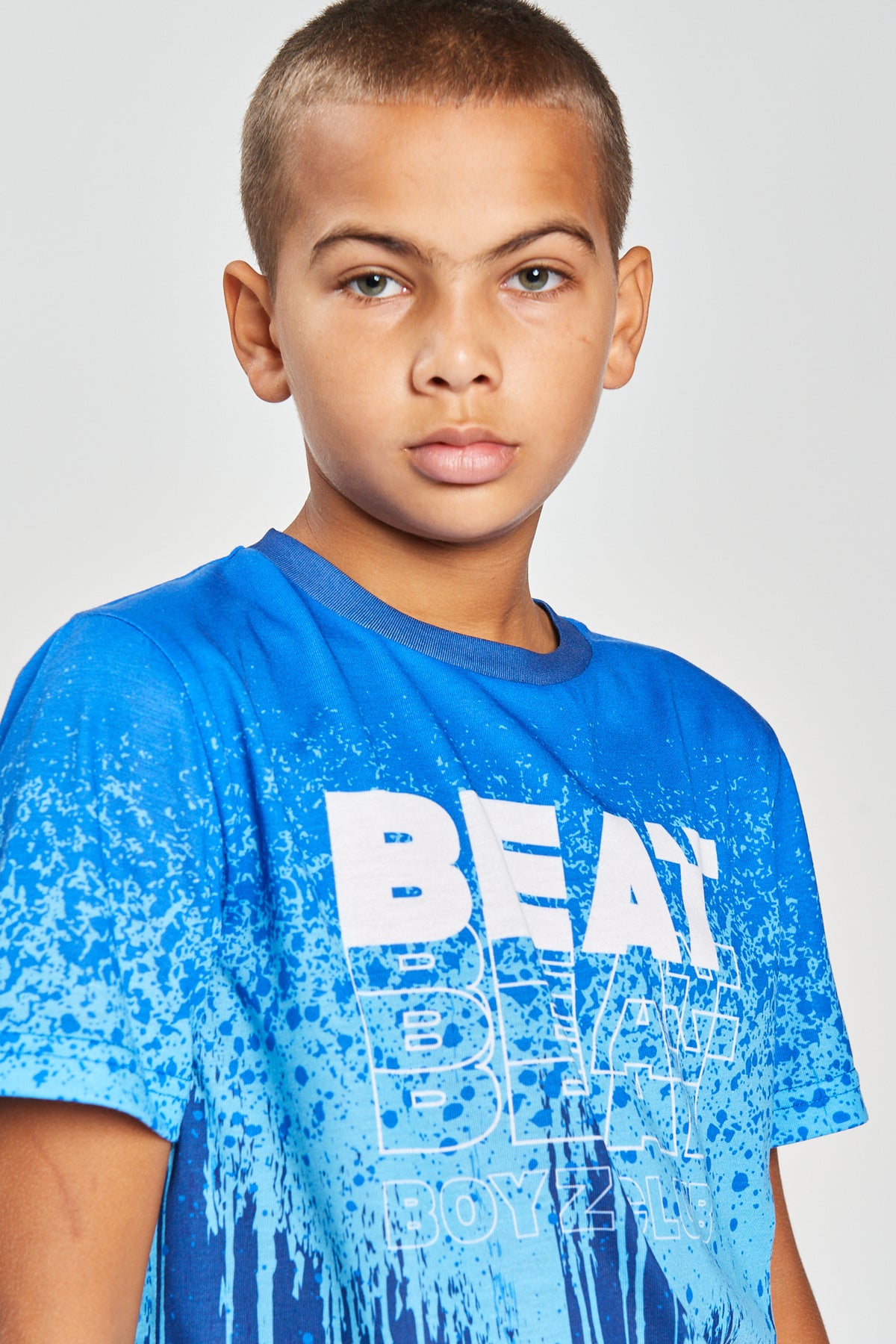 Drippy T Shirt | Boys Navy Blue Sublimated Print Tee | Kids Clothes ...