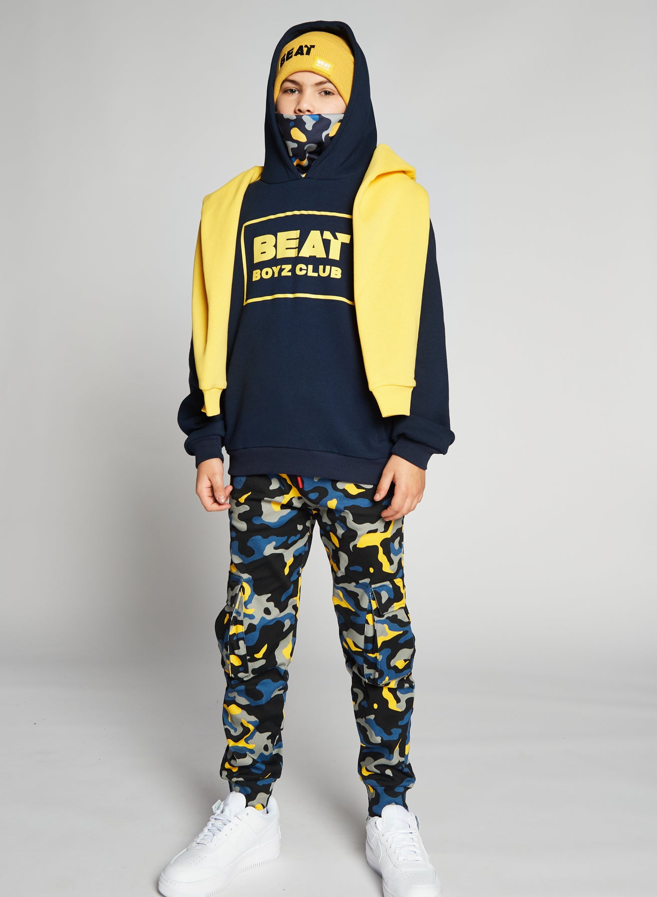Official SNOODY™ Kids Streetwear | Hoody with built in face covering ...