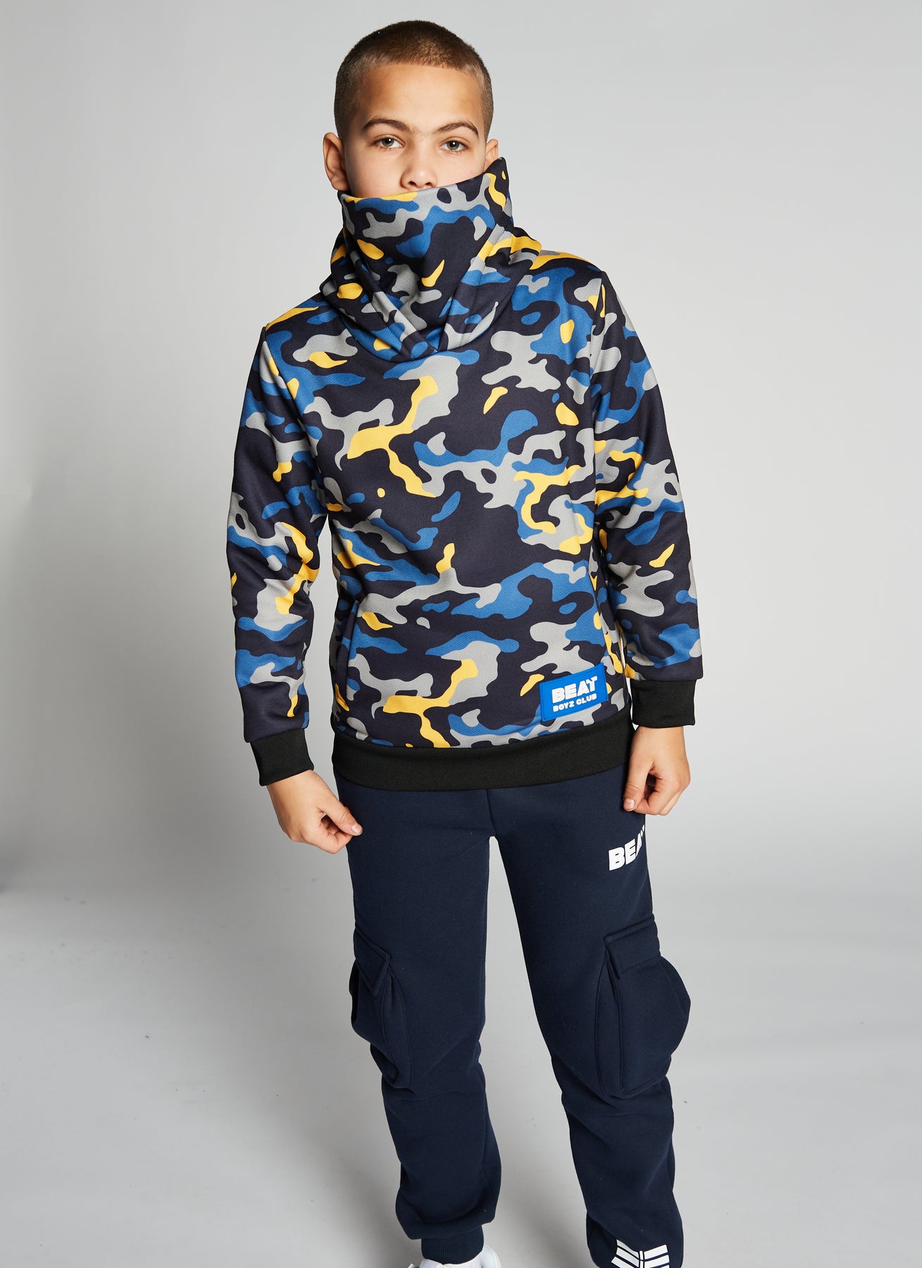 Official SNOODY™ Kids Streetwear | Hoody with built in face covering ...